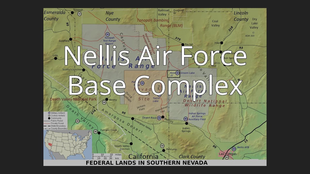 Nellis Air Force Base Complex - YouTube