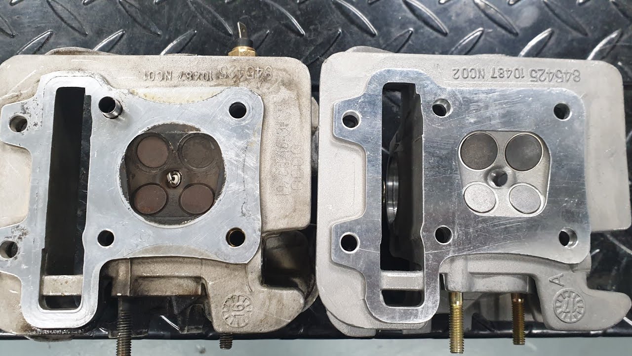 Vespa Sprint Valves Operation (Vespa Sprint 4T 4V) - YouTube