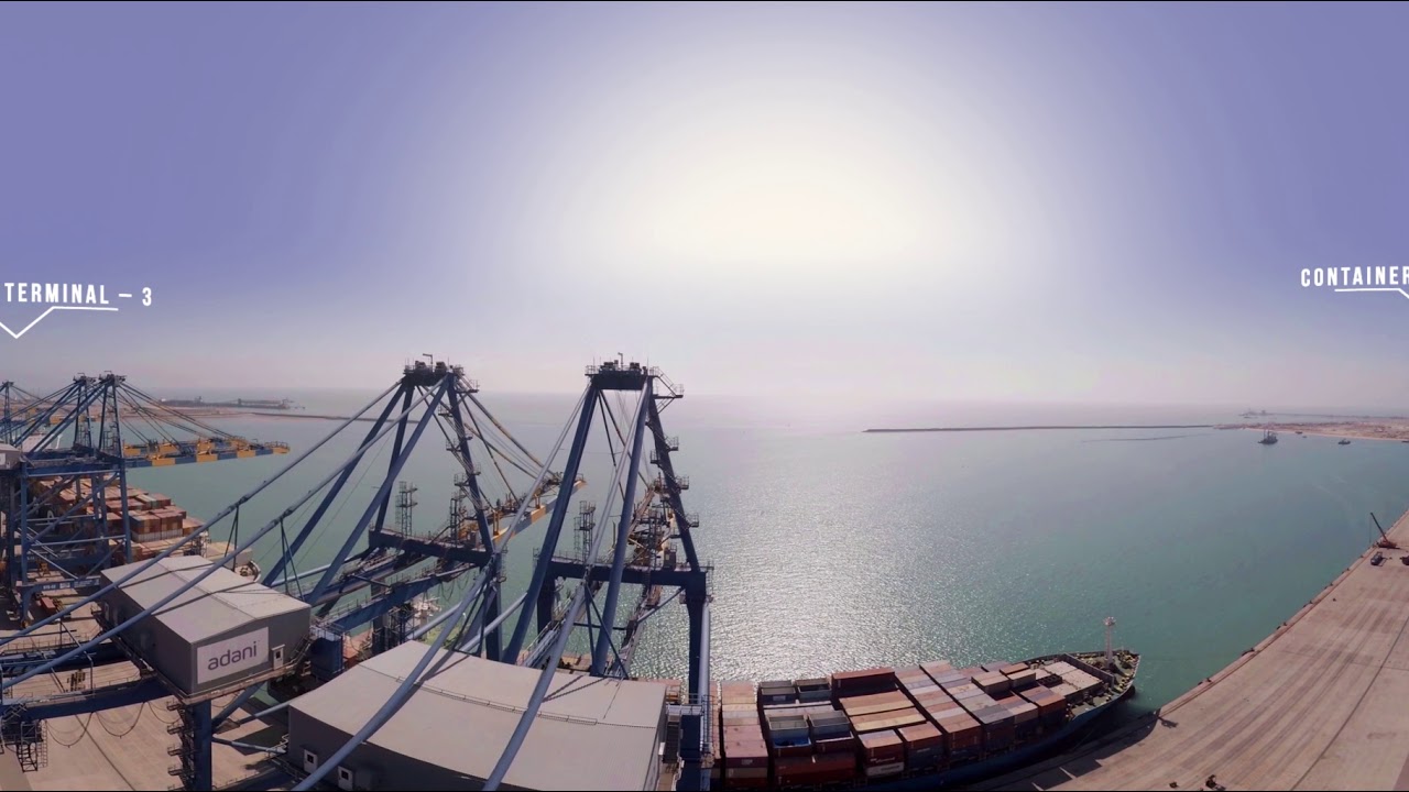 Adani Group - Experience Mundra Port | Containers - Virtual Reality ...