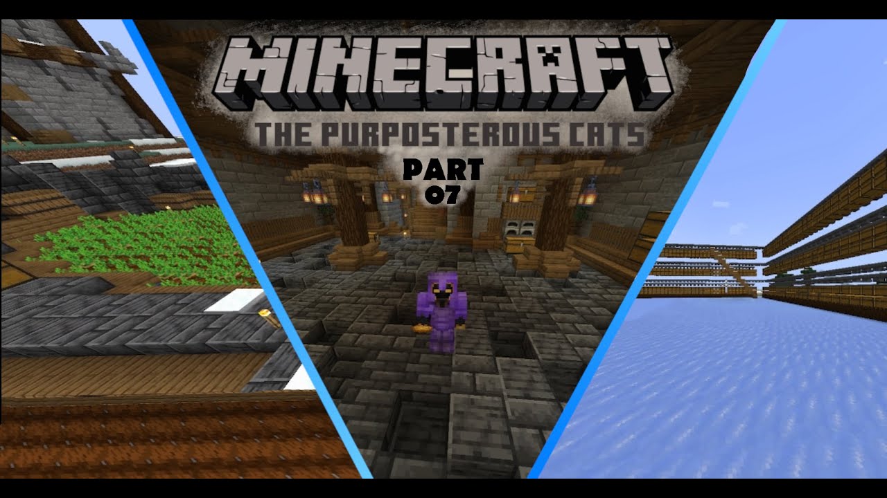 MINECRAFT: On the Purposterous Cats Server Ep.7 - YouTube