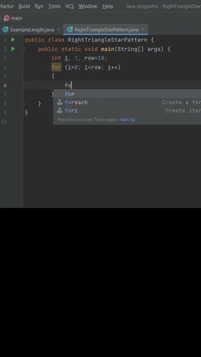 How To Print Right Triangle Star Pattern In Java Java Javaprogramming Coding Computerscience