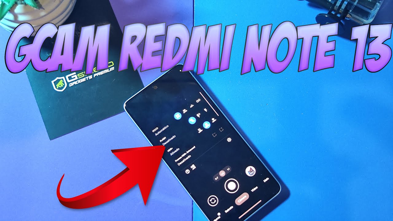 ACHEI UMA GCAM PARA O REDMI NOTE 13 - YouTube