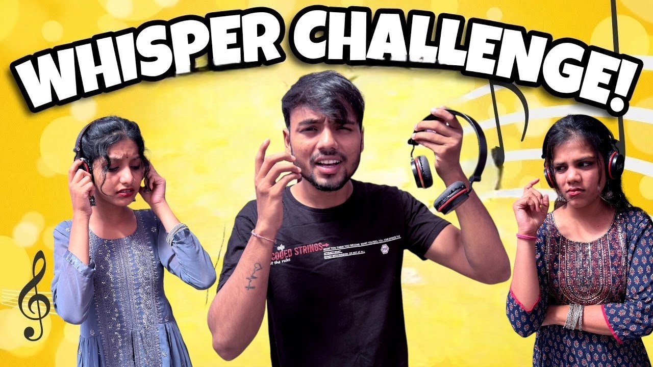 The Whisper Challenge Part 2 🤫 Guess The Lines With Headphones 🎧 क्या ...