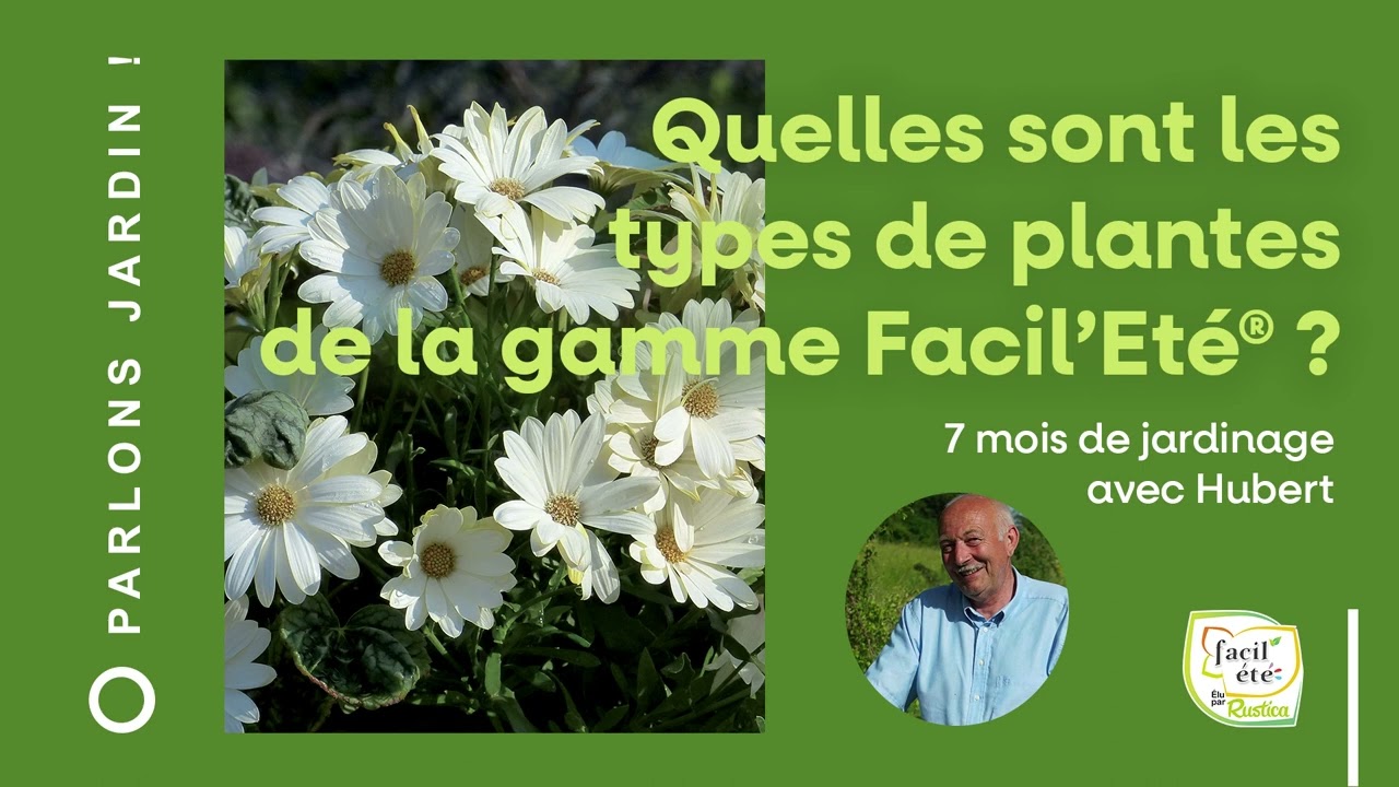 Quels sont les types de plantes de la gamme Facil'Été® ? - YouTube
