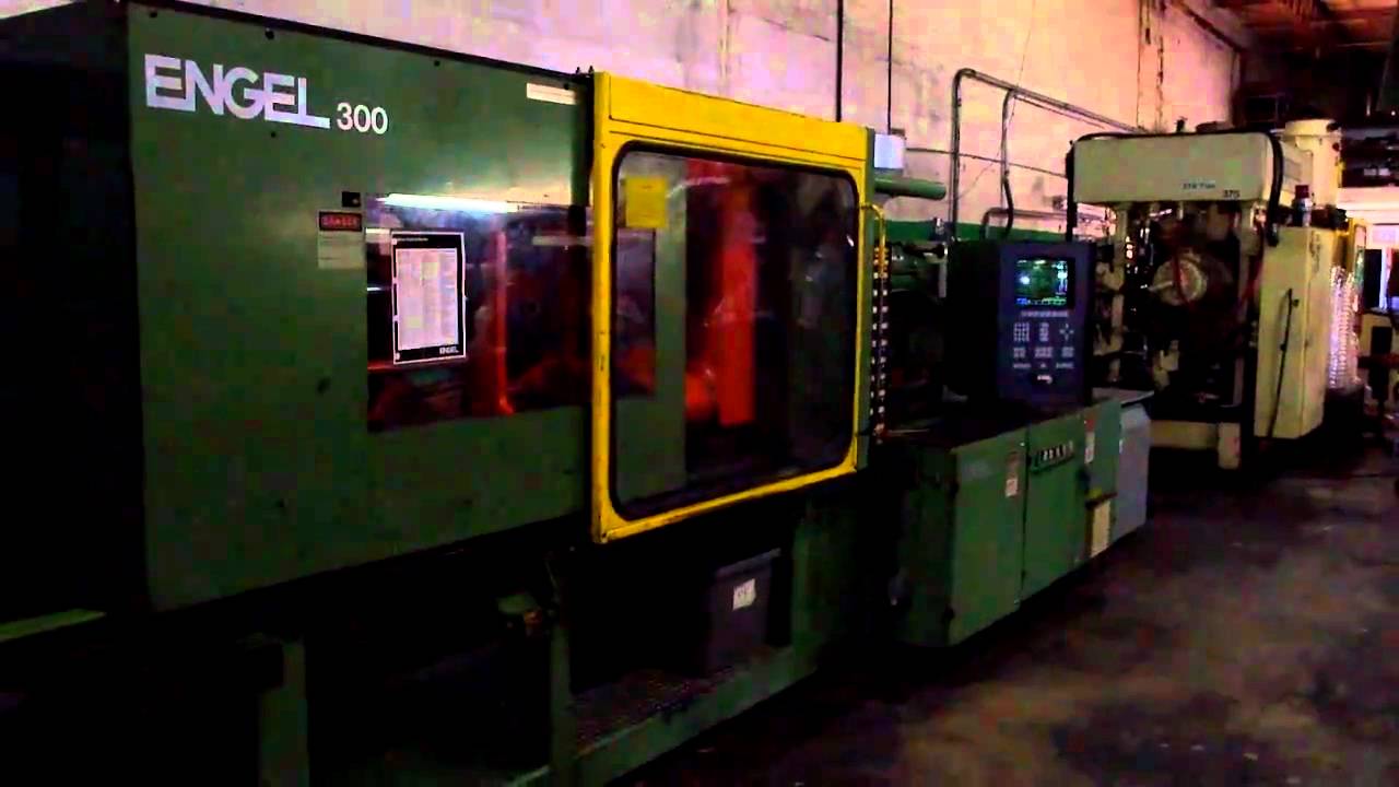 Engel Injection molding machine - YouTube