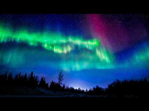White Noise to Sleep & Relax Under Northern Lights