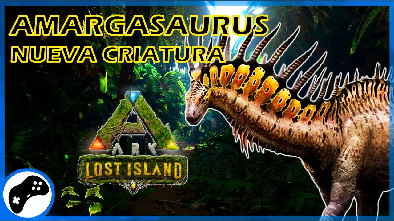 AMARGASAURUS ARK | NUEVA CRIATURA - YouTube