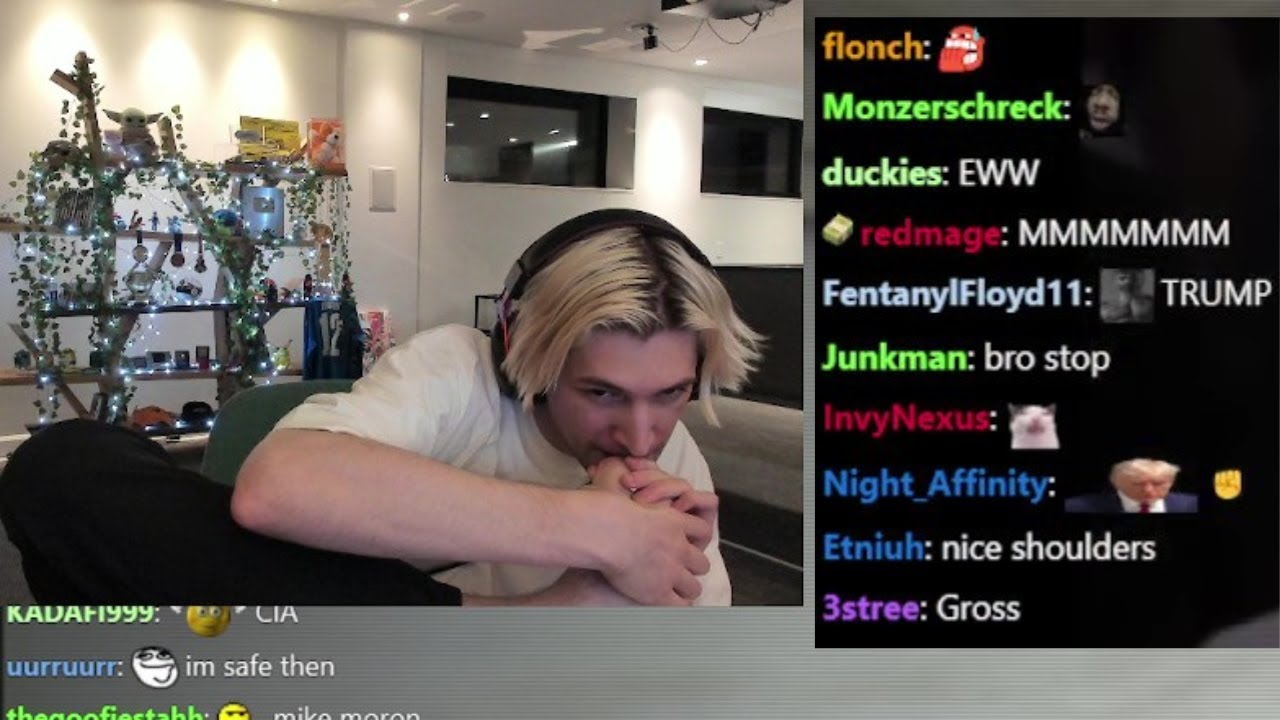 xQc Eats his Toenail on Stream - YouTube