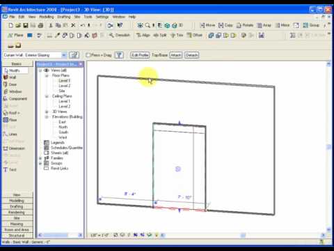 Wall - Cut Geometry Tool - YouTube
