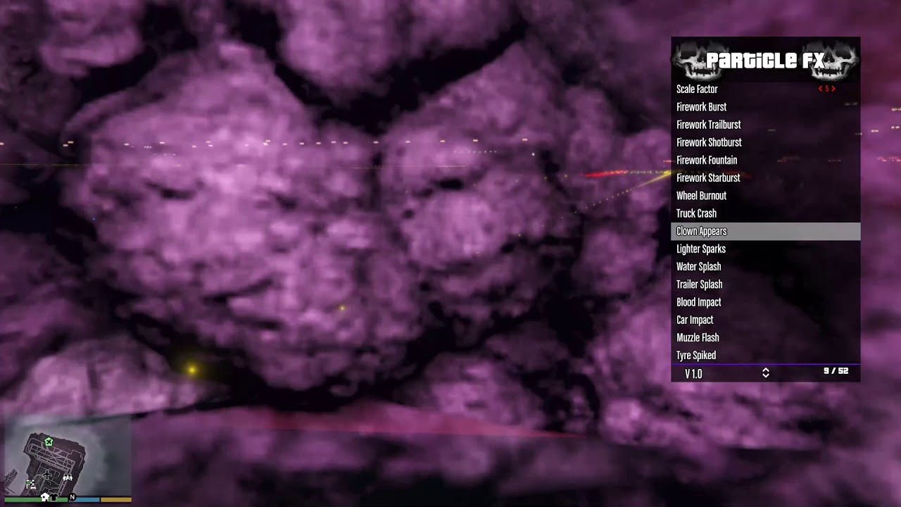 Test Particle Size GTA V PC MOD MENU - YouTube