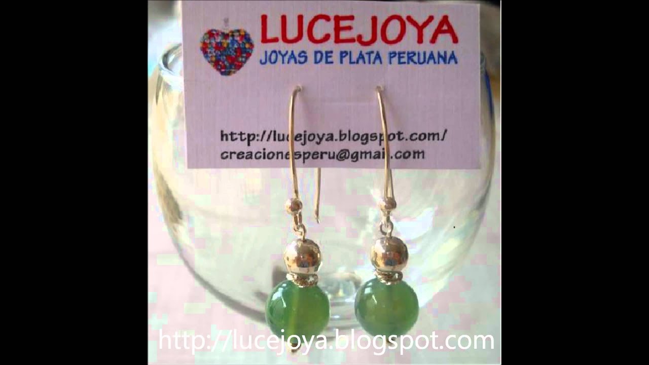 Joyas de Plata Peruana Piedras Naturales - YouTube
