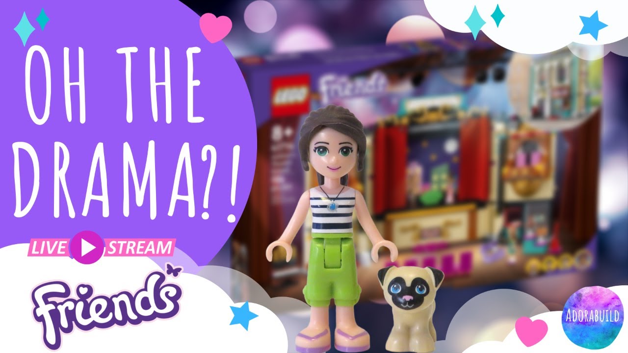 Andrea's Theatre - Lego Friends live stream, build and cosy chat - YouTube