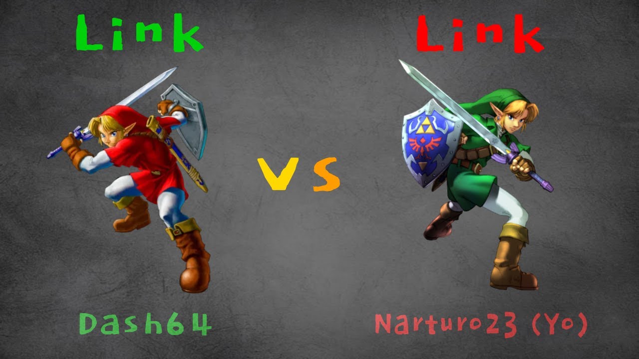 Link VS Link | Super Smash Bros Melee - YouTube