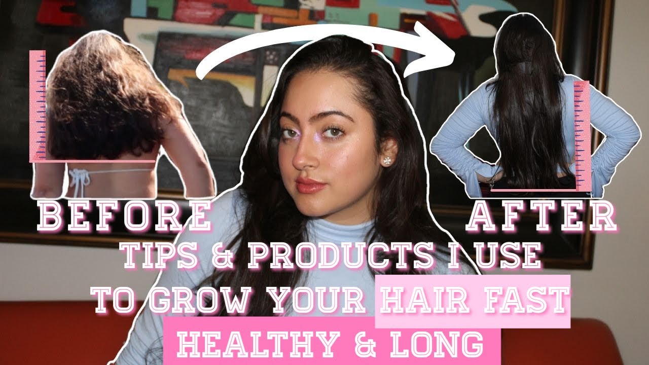 How to Grow Your Hair Long FAST! *2-3 Inches In a Month* (Best Tips ...