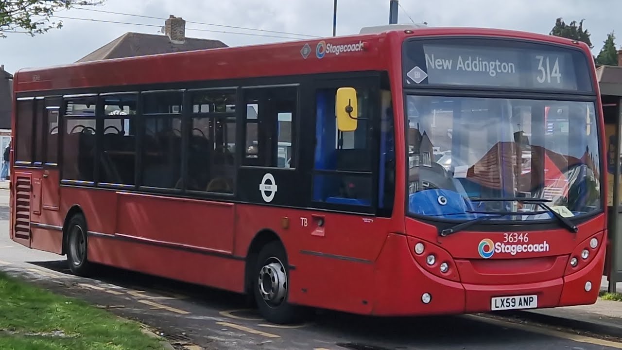 *Decent Ride* | Stagecoach London 36346 LX59ANP Bus Route 314 | ADL ...