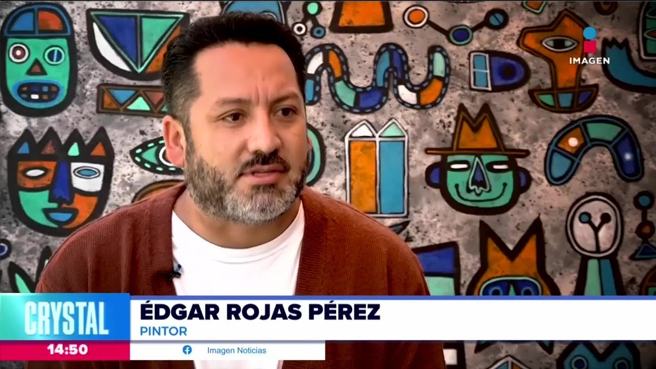 Edgar Rojas Pérez crea obras con enfoque sustentable | Noticias con Crystal Mendivil - YouTube