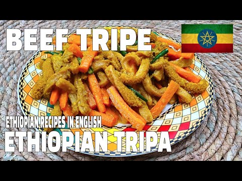 Ethiopian Tripe Recipe | Tripa | Beef Tripe | Youtube - YouTube