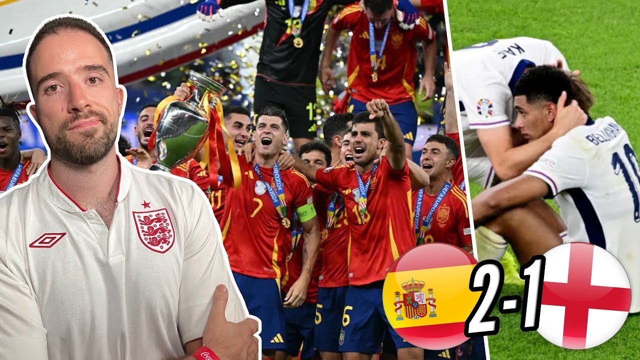 HEARTBROKEN | Spain Beat England To Become European Champions | Spain 2 ...