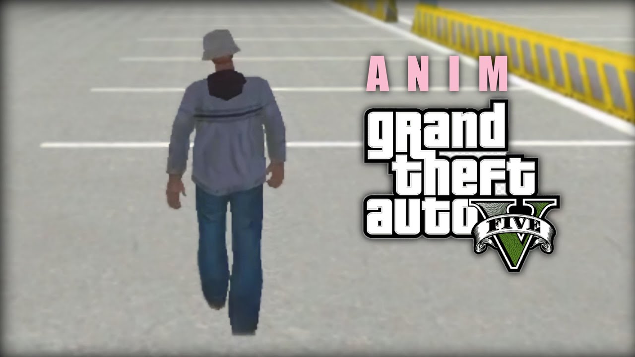SHARE MOD ANIM ORIGINAL GTA 5 - GTA SA ANDROID - YouTube