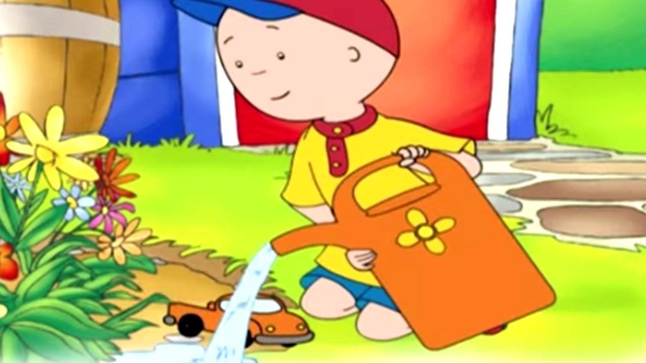 Caillou Türkçe HD | Bahçıvan Caillou | kayu cizgi filmi | Caillou ...