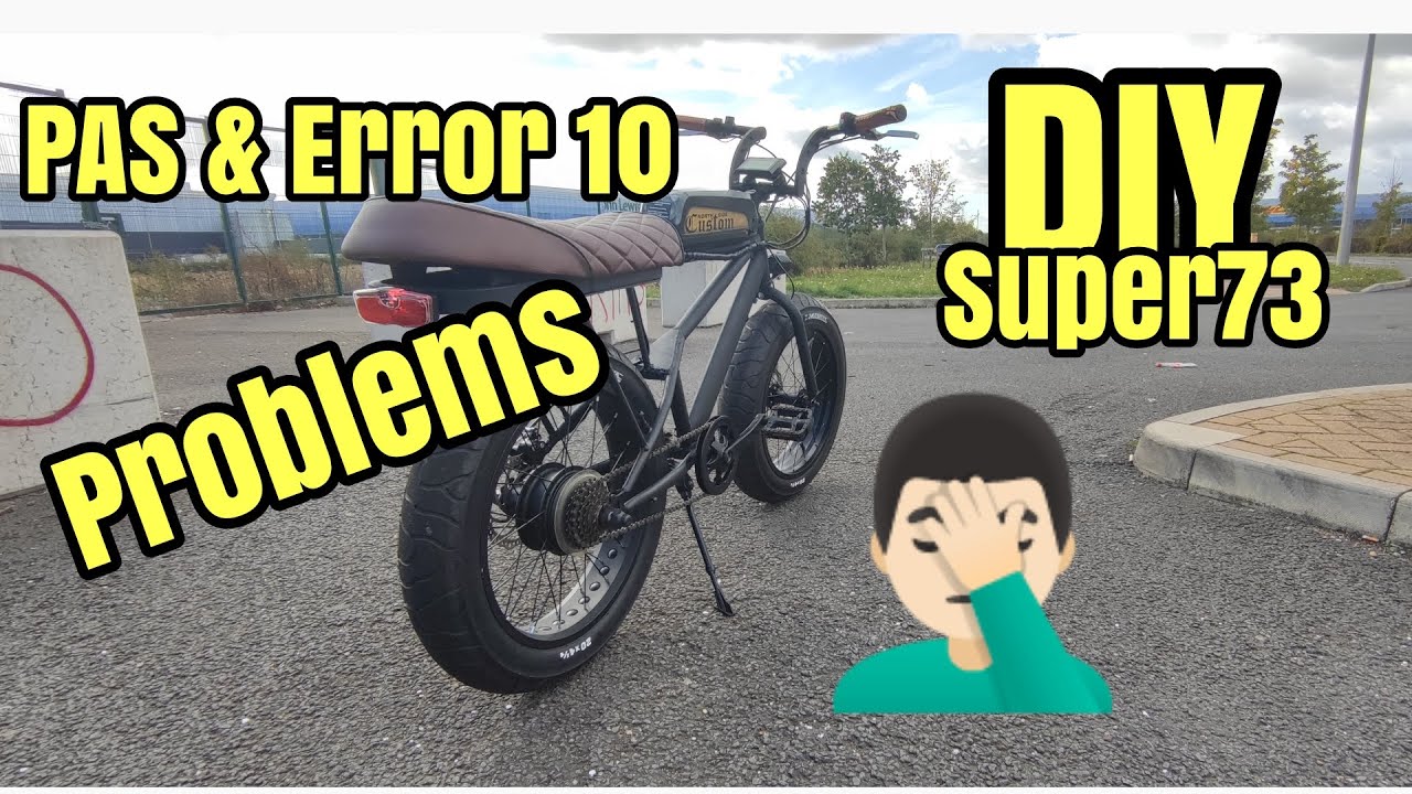 DIY Super73 PAS issues & ERROR 10 on ebike Display - YouTube