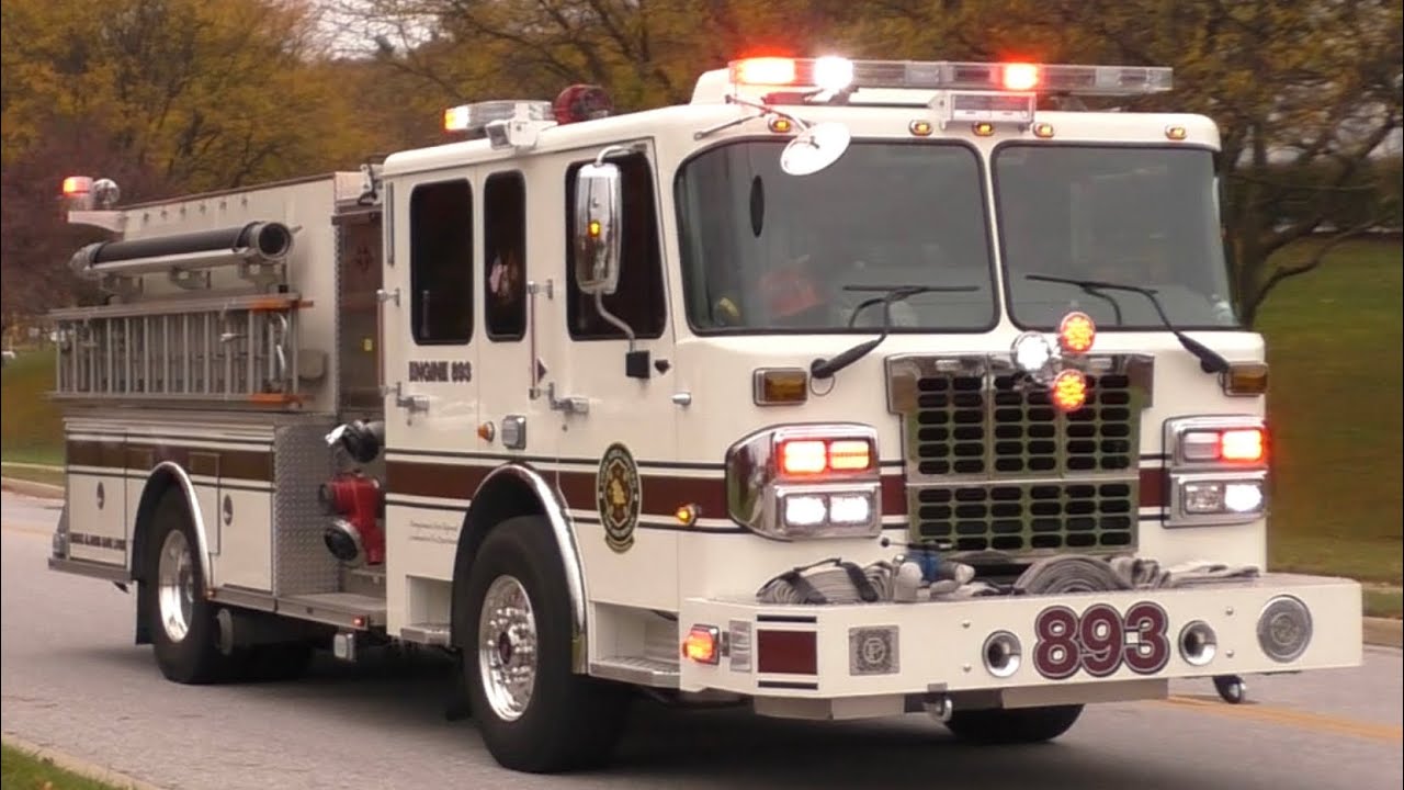 York Area United Fire & Rescue Engine 89-3 Responding 10/28/20 - YouTube