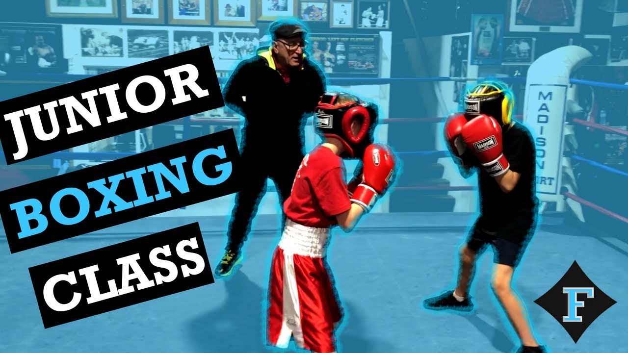 JUNIOR BOXING CLASS for Fitness and Fun! 😄 - YouTube