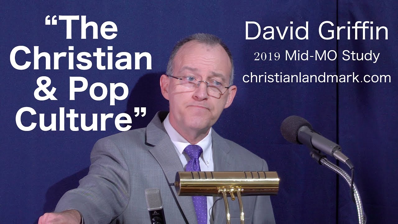 David Griffin - The Christian and Pop Culture - YouTube