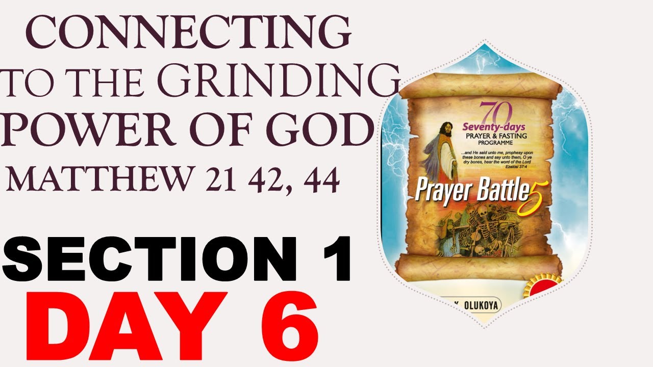 DAY 6 MFM 70 DAYS PRAYER & FASTING AUGUST 10 2024 70 DAYS PRAYERS FROM ...