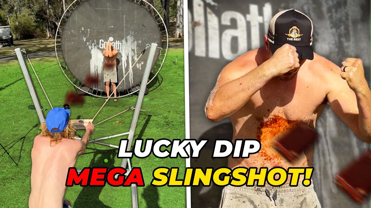 Lucky Dip Mega Slingshot Hit! - YouTube