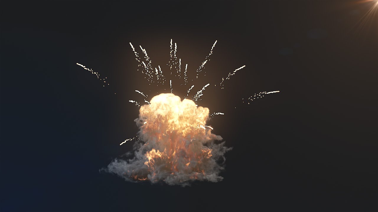 Basic FumeFX Explosion - YouTube