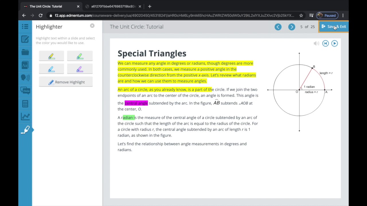 Student and Family Navigation of Edmentum - YouTube