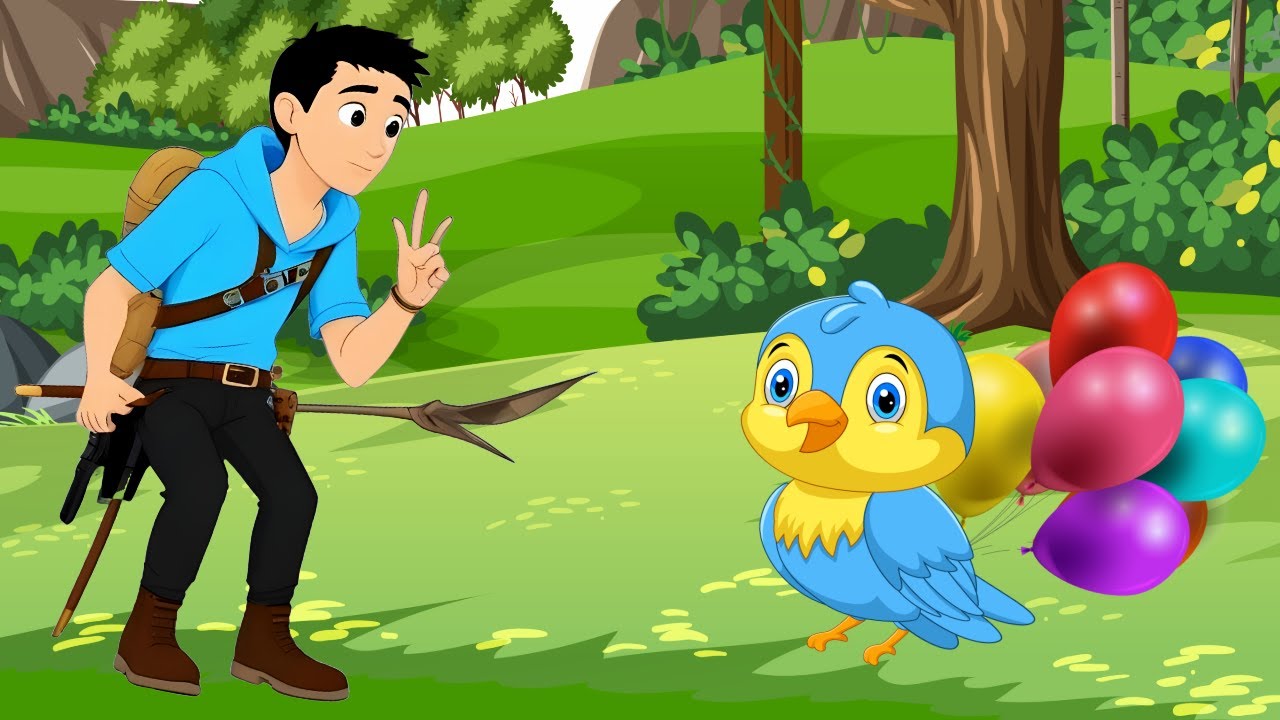 नन्ही चिड़िया और शिकारी का जाल - The Little Bird and the Hunter's Net ...