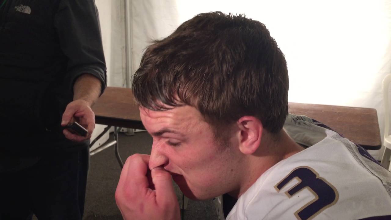 QB Jake Browning discusses Huskies' 70-21 win at Oregon - YouTube