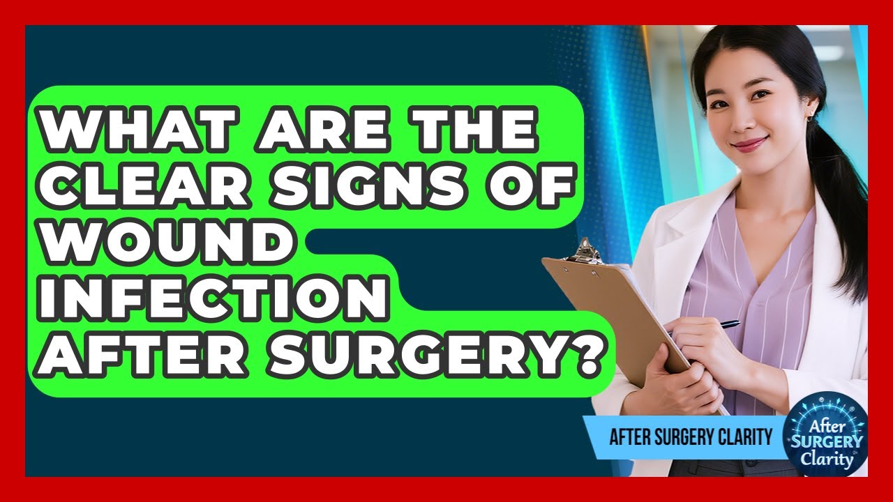 What Are The Clear Signs Of Wound Infection After Surgery? - After ...