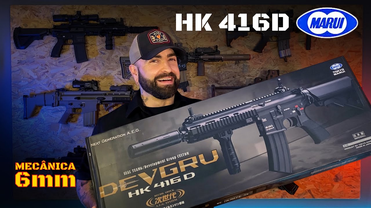 Review interno completo - HK 416D Devgru Tokyo Marui - YouTube