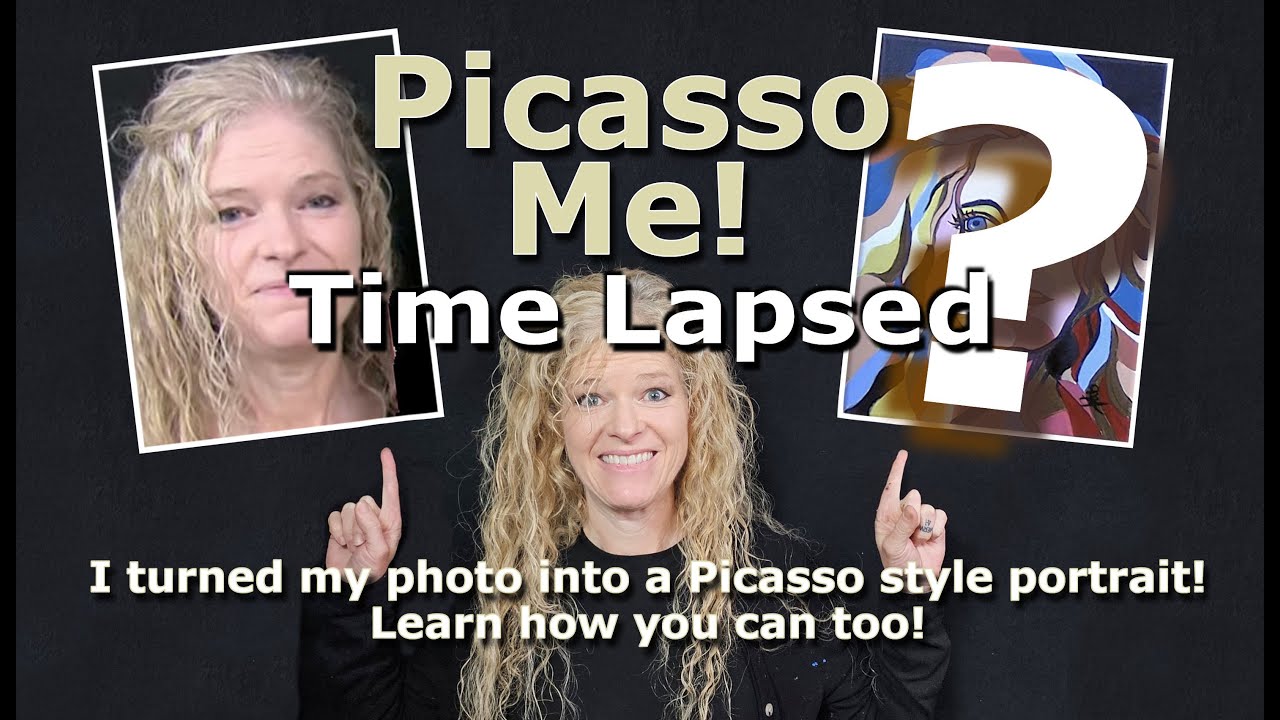Turn Your Photo into a PICASSO PAINTING! How to Draw & Paint a Picasso ...