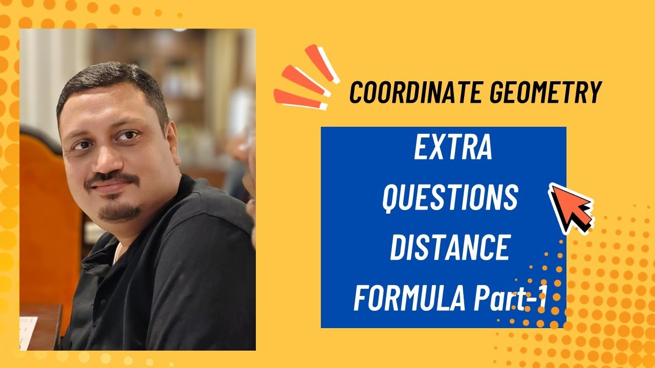 5 Coordinate Geometry Extra Questions Distance Formula Part 1 - YouTube