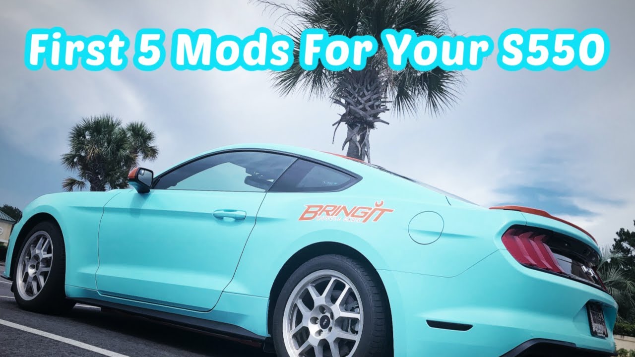 First 5 Mods for your S550 Mustang - YouTube