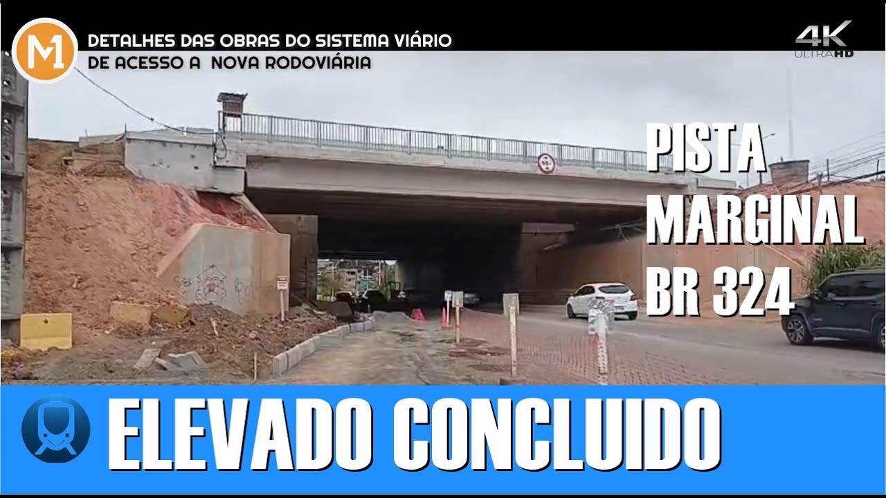 FUI CONFERIR A CONCLUSÃO DO ELEVADO DA PISTA MARGINAL DE ACESSO VIÁRIO ...