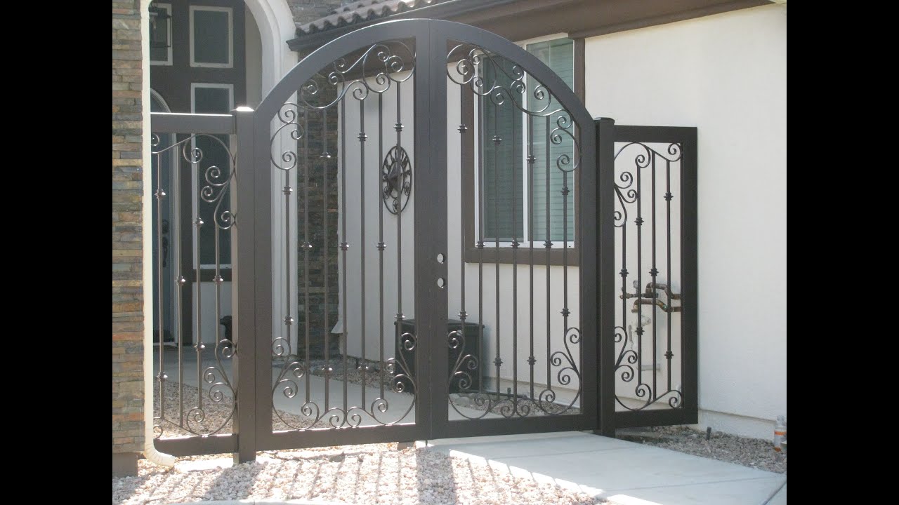 Examples of fence panels seen from different angles. corona ca. - YouTube