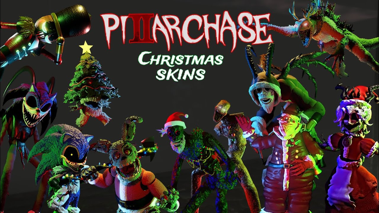 Pillar chase 2 teasers - All Christmas skins for the Xmas update so far ...