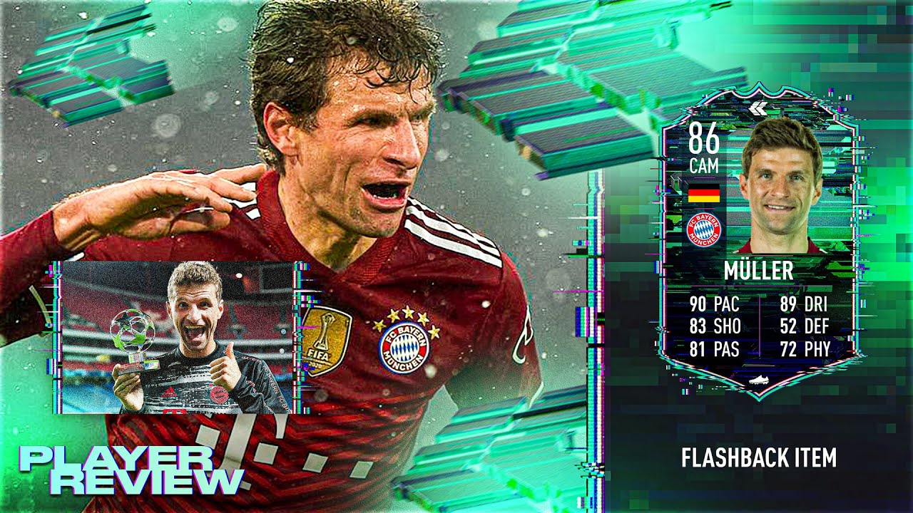 Muller with PACE?! | 86 Flashback Muller Player Review | FIFA 22 ...