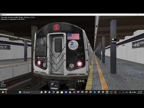 Openbve Gameplay Simulator NYCT IND New 2022 R160A Alstom G Train to Church Avenue - YouTube