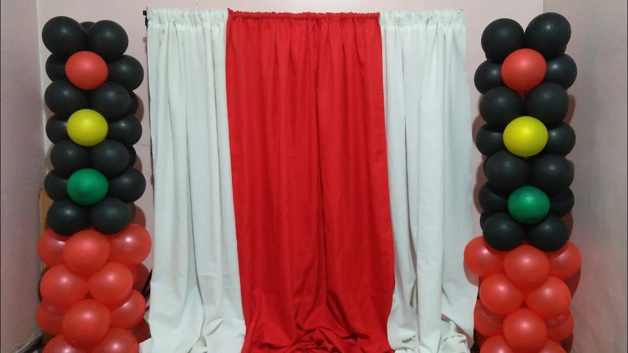 Balloon Column Traffic Lights | Diy - YouTube