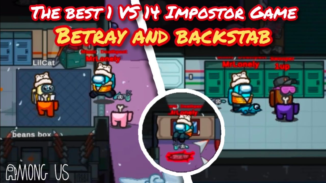 The Best Impostor 1V14 of ALL TIME in Among Us!! 😎🔥 | TOHE modded - YouTube