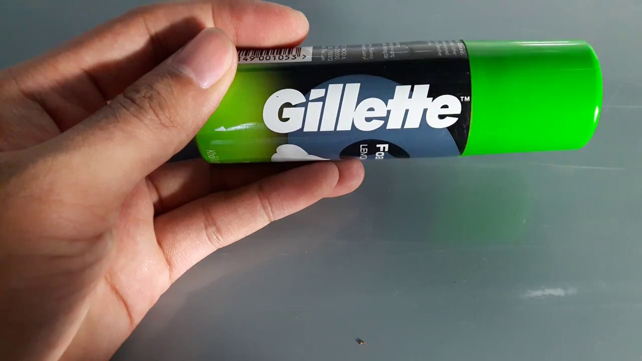 Gillette Foamy Lemon Lime - Net wt. 50g - khối lượng tịnh 50g - YouTube