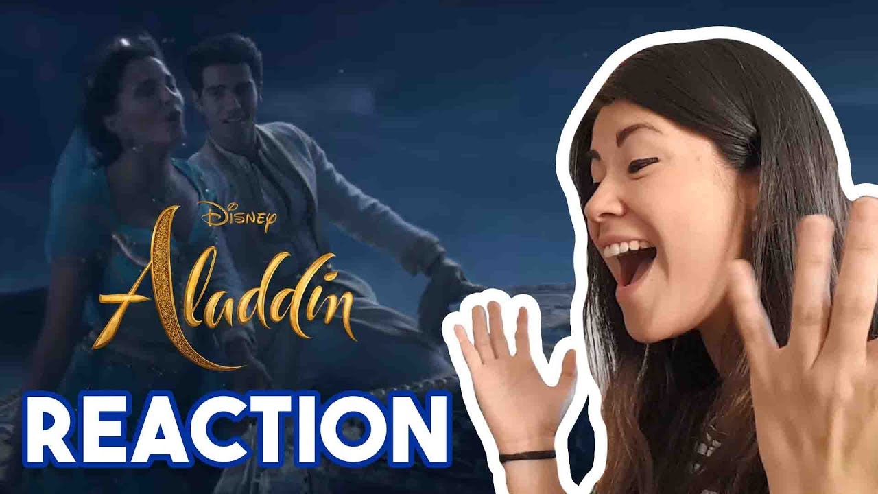 #ALADDIN TRAILER 2 REACTION - YouTube