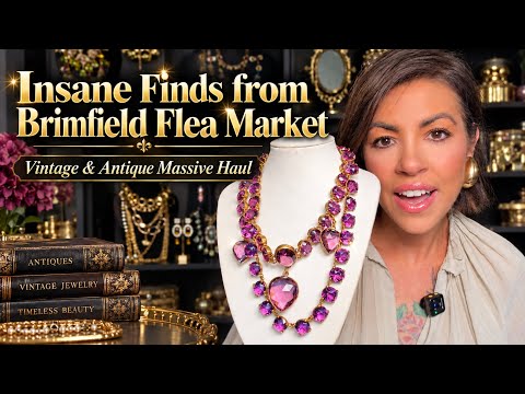     My Best Brimfield Jewelry Haul Yet | Vintage & Antique Treasures
