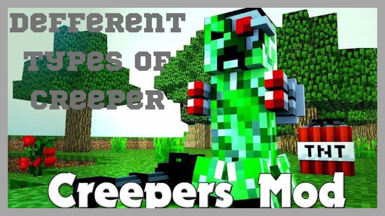 Minecraft creeper, sad creeper, different types of creeper in Minecraft ...